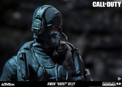 SIMON "GHOST" RILEY FIGURINE CALL OF DUTY McFARLANE TOYS 15 CM ...