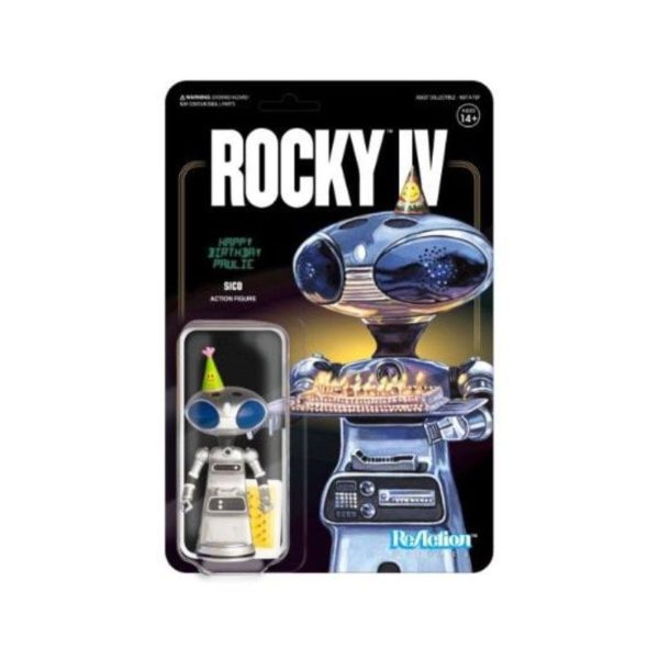 SICO PAULIE'S ROBOT FIGURINE ROCKY IV RE-ACTION SUPER7 10 CM - Kingdom ...