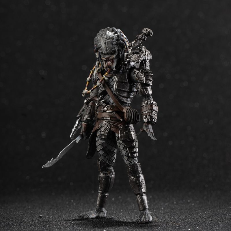 ELDER PREDATOR VERSION 2 FIGURINE 1/18 PREDATOR 2 HIYA TOYS 11 CM ...