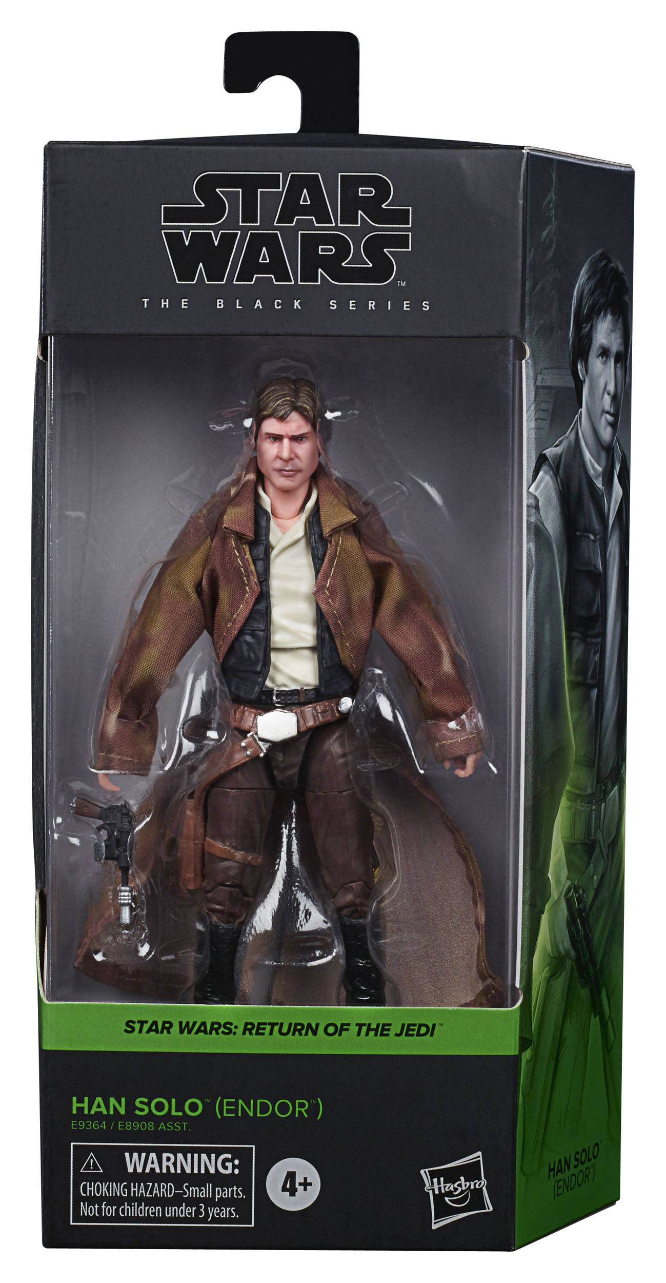 HAN SOLO ENDOR FIGURINE STAR WARS EPISODE VI BLACK SERIES HASBRO 15 CM ...