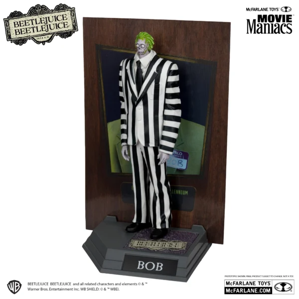 Shrinker Bob Chase Edition statuette PVC Beetlejuice Movie Maniacs ...
