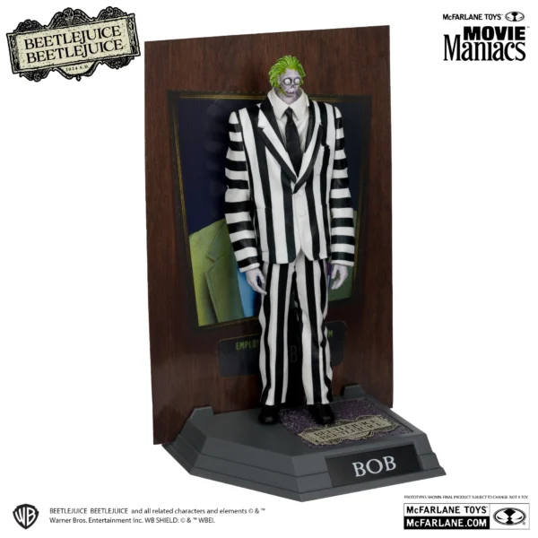 Shrinker Bob Chase Edition statuette PVC Beetlejuice Movie Maniacs ...